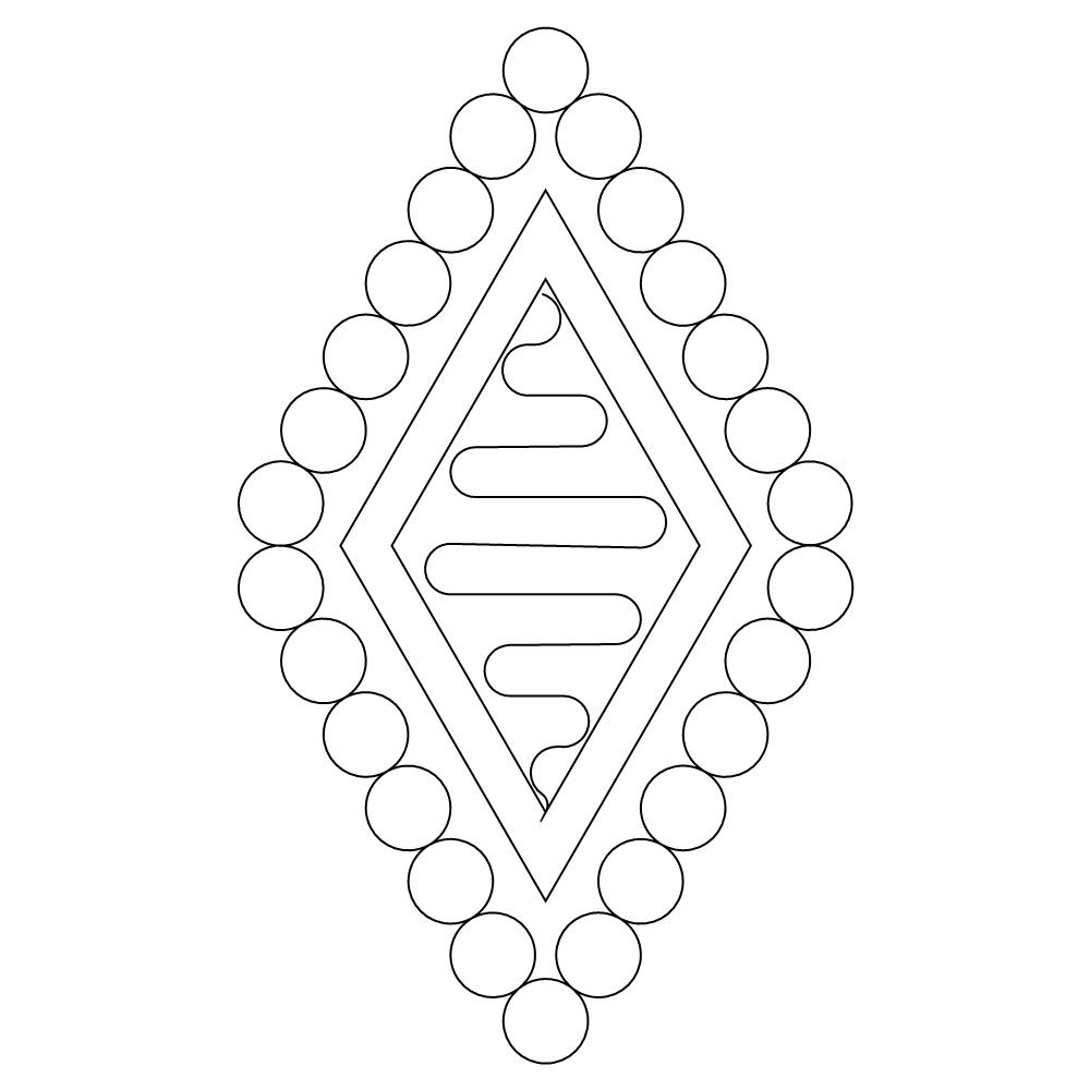 60 diamond modern 001 Digital Pattern | Sweet Dreams Quilt Studio ...