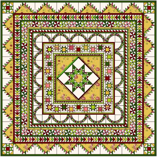 Halo Medallion Quilt Bundle Digital Pattern | Sweet Dreams Quilt Studio ...