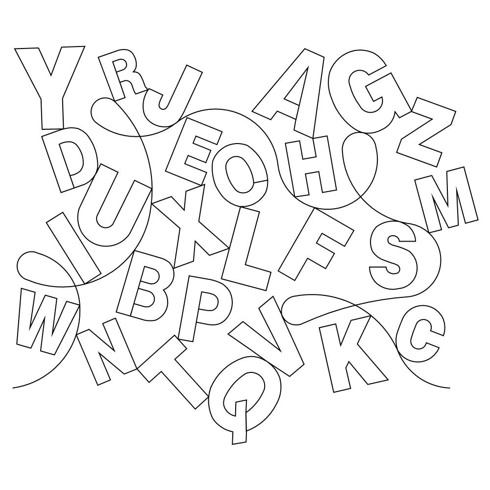 abc pano 001 Digital Pattern | Sweet Dreams Quilt Studio - Edge to Edge ...