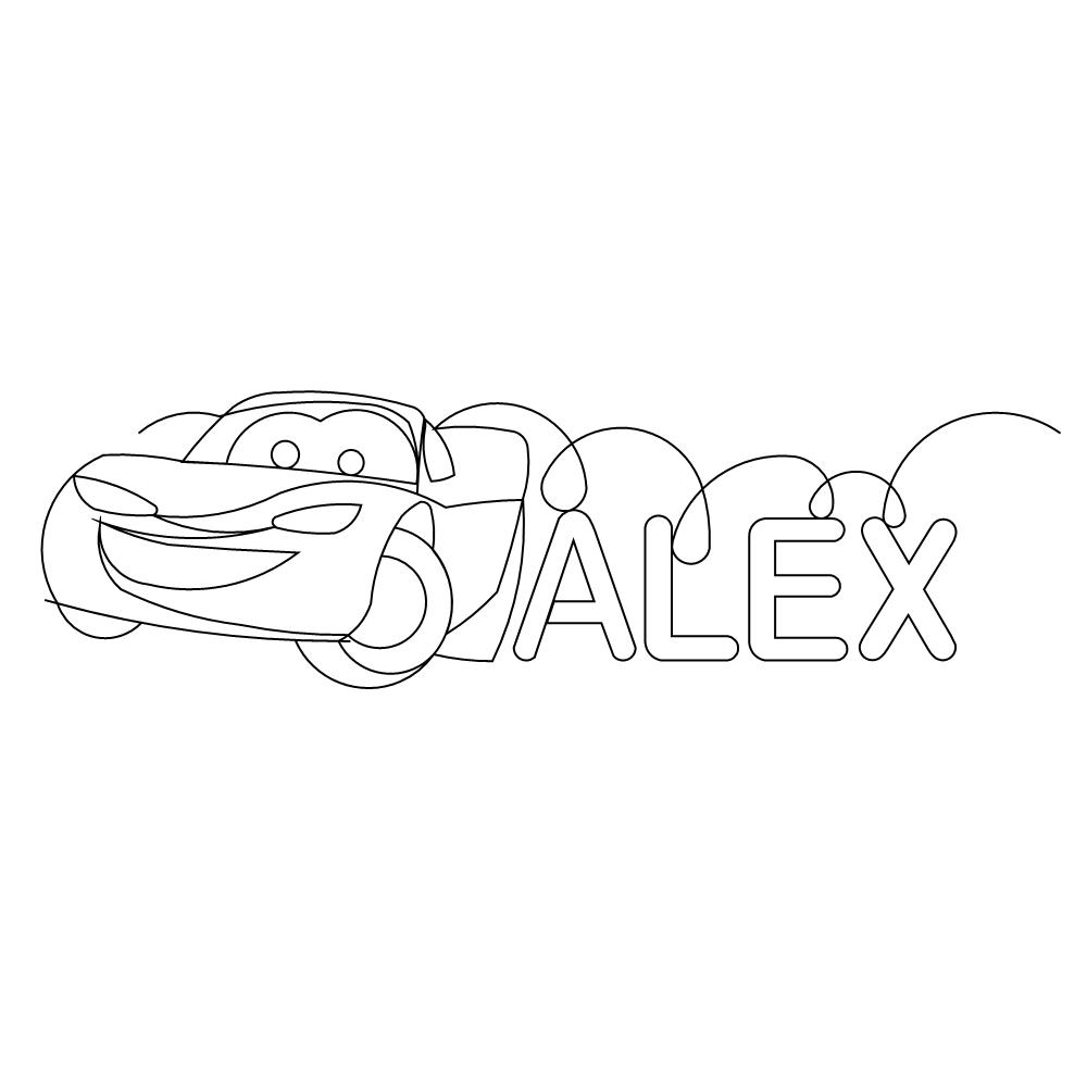 alex car border Digital Pattern | Sweet Dreams Quilt Studio - Digital ...
