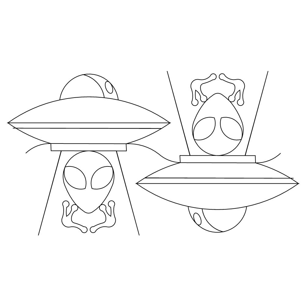 alien border 002 - Digital Borders/Borders Corners Patterns | Sweet ...