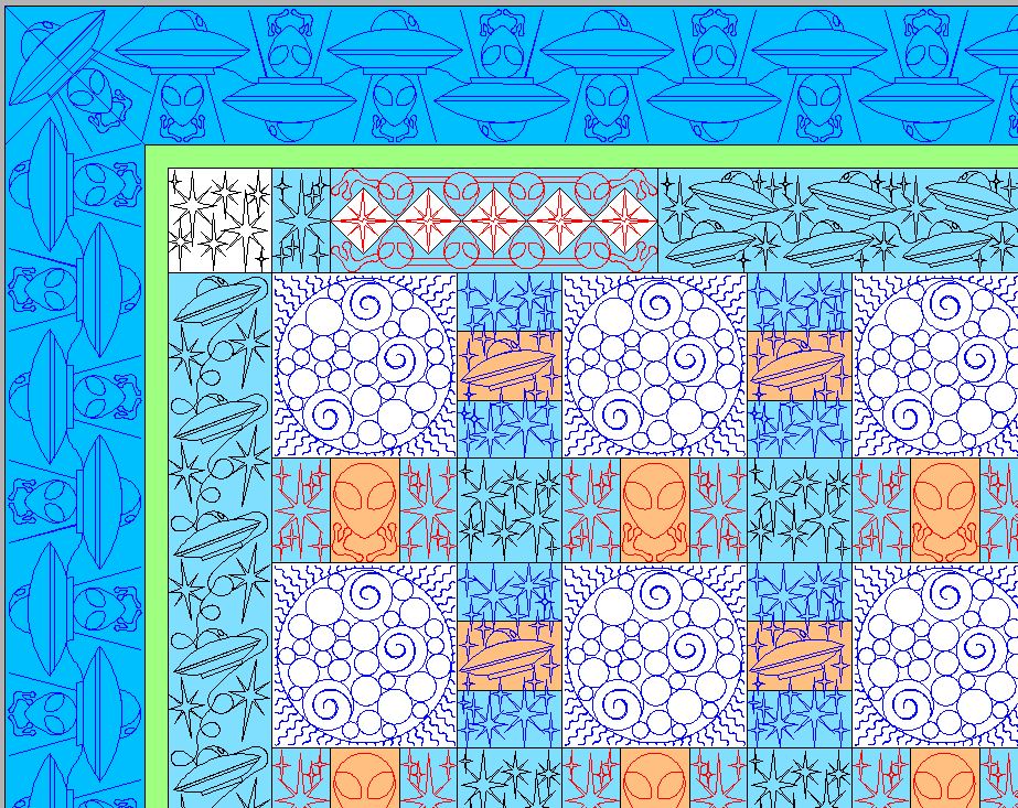 Alien Quilt Bundle - Digital Bundles Patterns | Sweet Dreams Quilt Studio