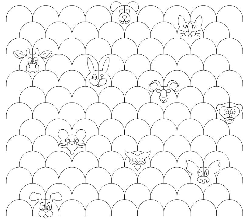 Animal Clamshell E2E Bundle Digital Pattern | Sweet Dreams Quilt Studio ...