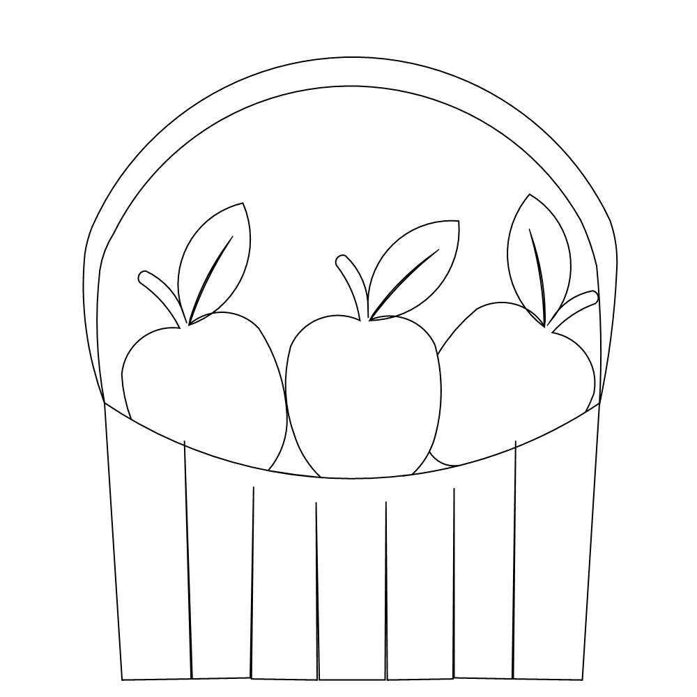 apple bucket Digital Pattern | Sweet Dreams Quilt Studio - Digital ...