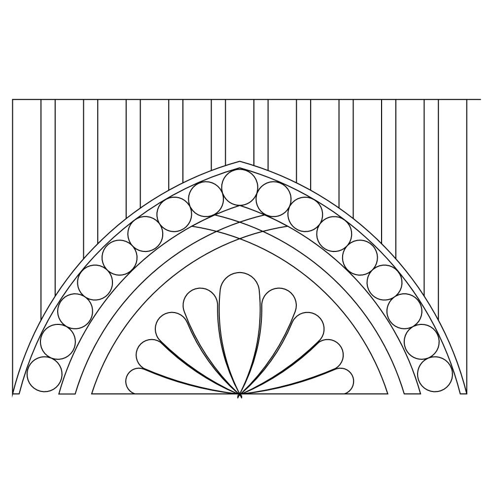 arched border 003 - Digital Borders/Borders Corners Patterns | Sweet ...