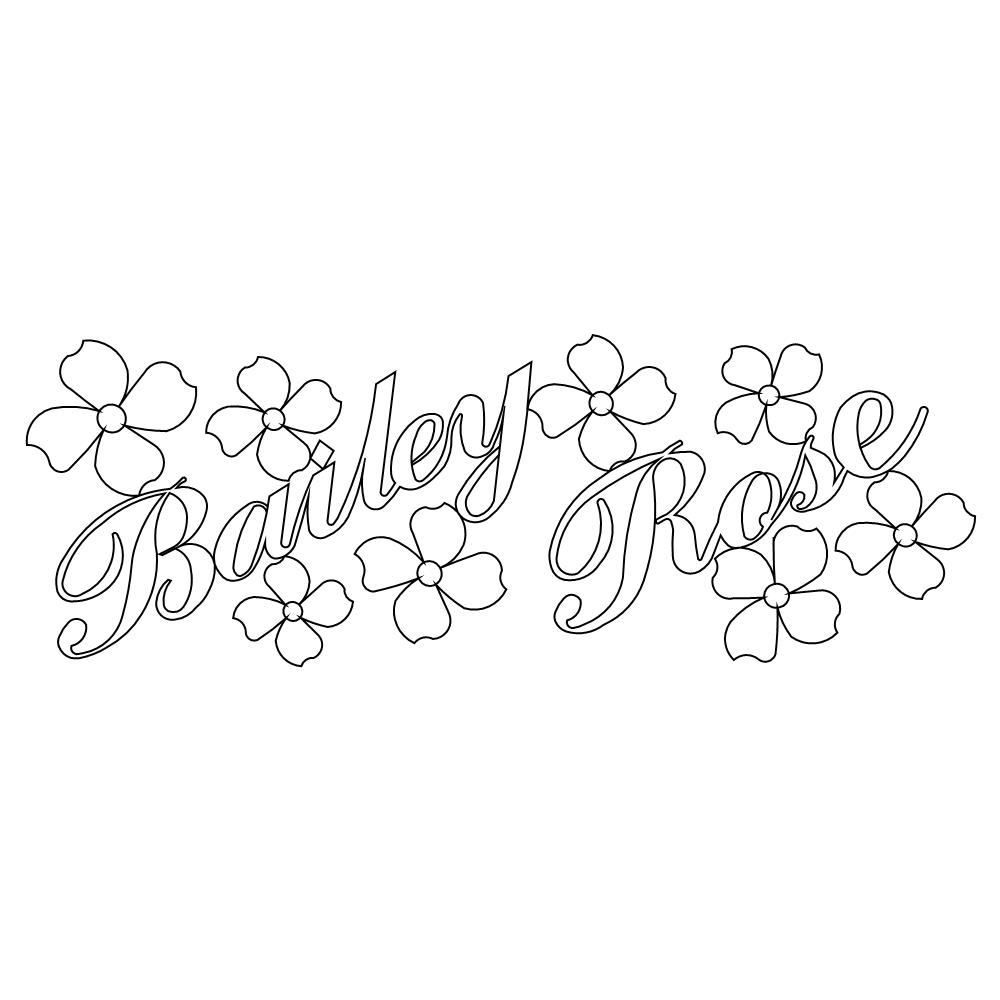 bailey rose sash Digital Pattern | Sweet Dreams Quilt Studio - Digital ...