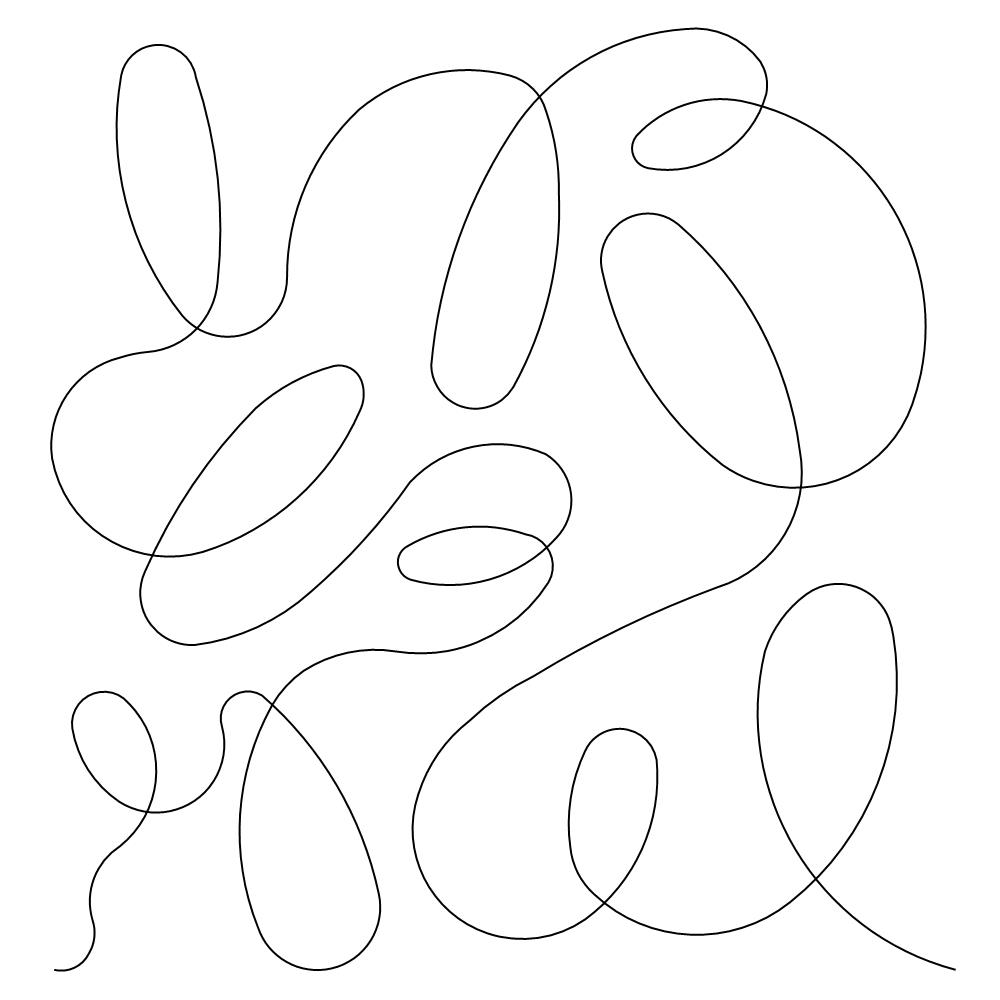 big loop pano 001 sq - Edge to Edge Quilting Patterns