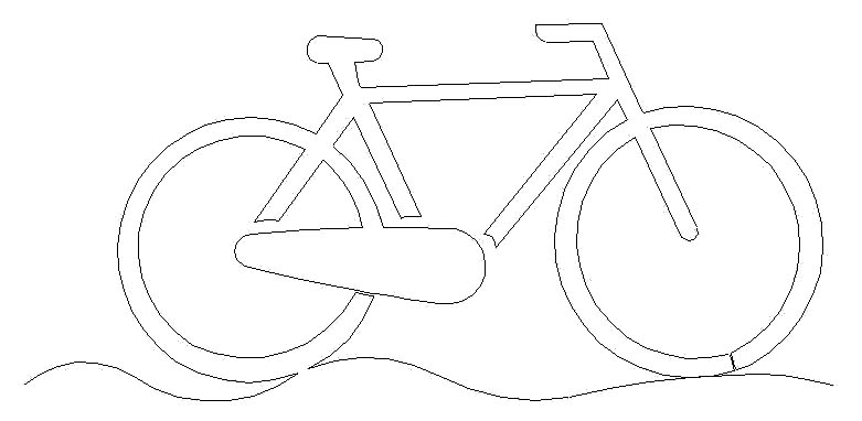 bike border Digital Pattern | Sweet Dreams Quilt Studio - Digital ...