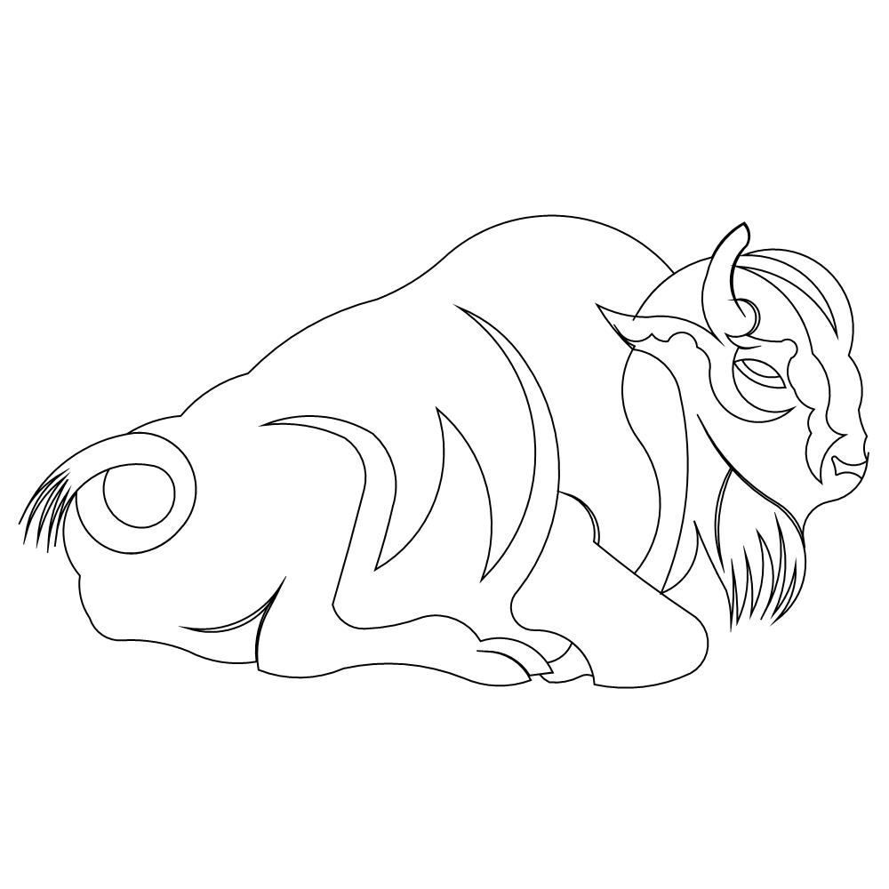 bison block 001 Digital Pattern | Sweet Dreams Quilt Studio - Digital ...