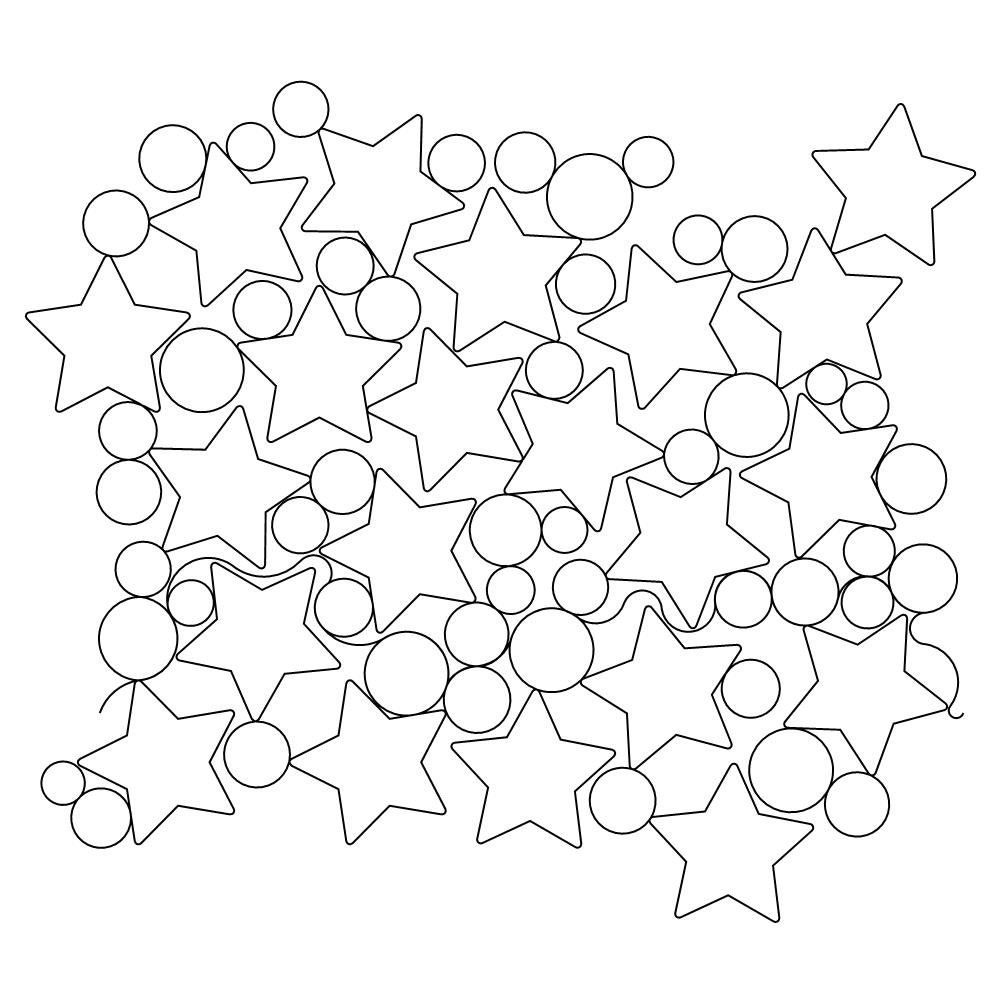 bubble stars everywhere 001 Digital Pattern | Sweet Dreams Quilt Studio ...