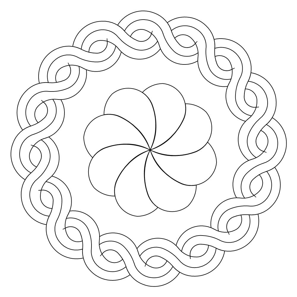 cable wreath Digital Pattern | Sweet Dreams Quilt Studio - Digital ...