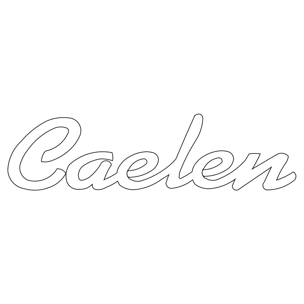 caelen name Digital Pattern | Sweet Dreams Quilt Studio - Digital Block ...