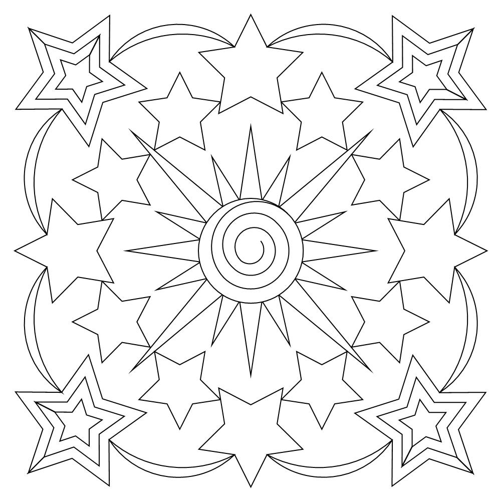 celestial block 001 Digital Pattern | Sweet Dreams Quilt Studio ...