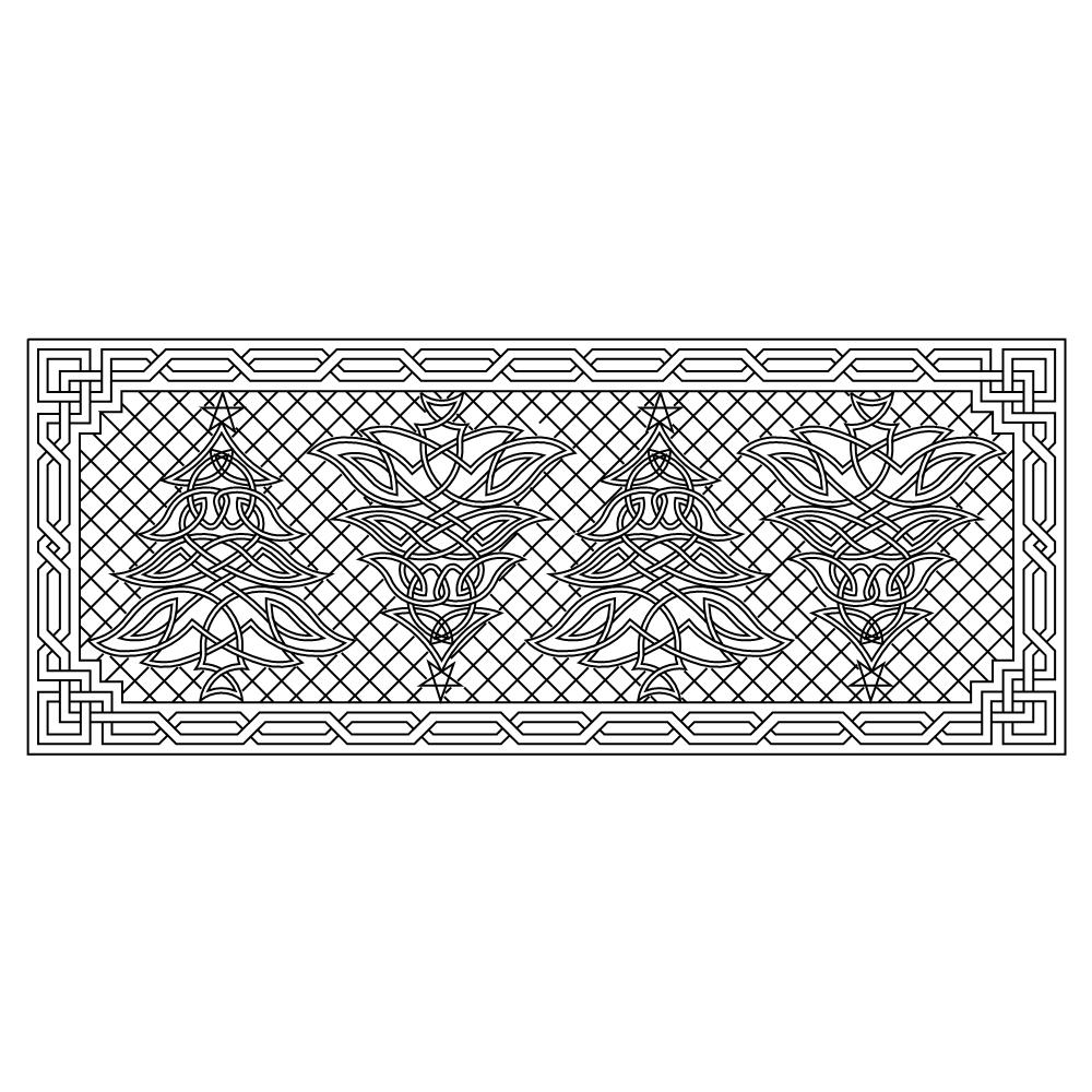 celtic tablerunner quilted ver Digital Pattern | Sweet Dreams Quilt ...