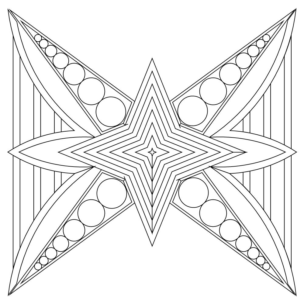 chevron star block 002 Digital Pattern | Sweet Dreams Quilt Studio ...