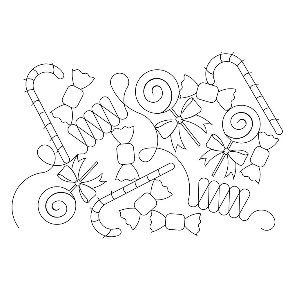 christmas candy pano 001 Digital Pattern | Sweet Dreams Quilt Studio ...