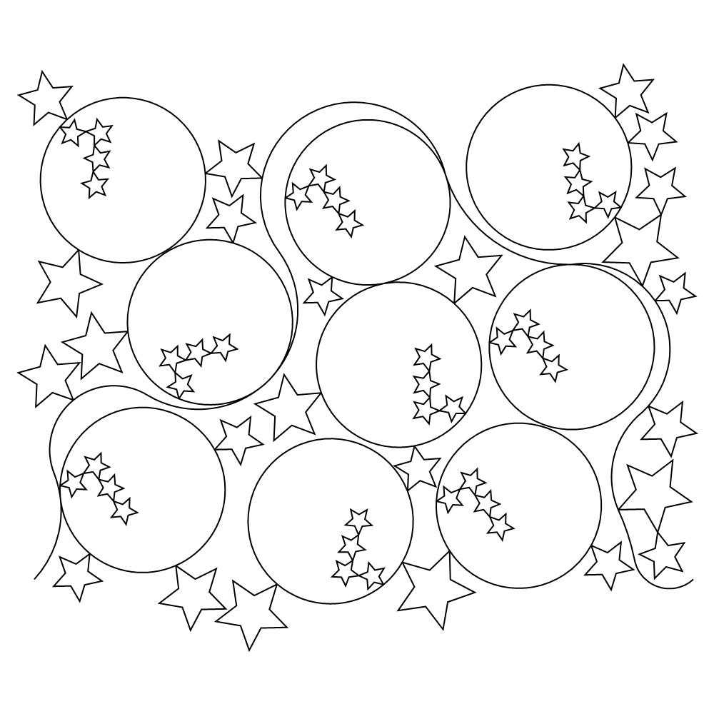 circle 4star pano 001 Digital Pattern | Sweet Dreams Quilt Studio ...