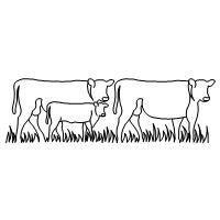 cow border 001 Digital Pattern | Sweet Dreams Quilt Studio - Digital ...