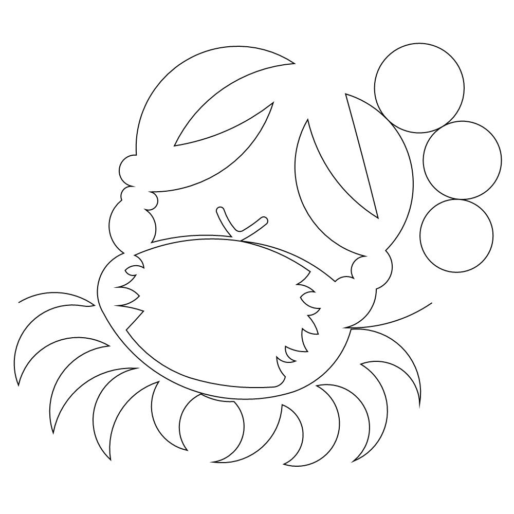 crab border 002 Digital Pattern | Sweet Dreams Quilt Studio - Digital ...