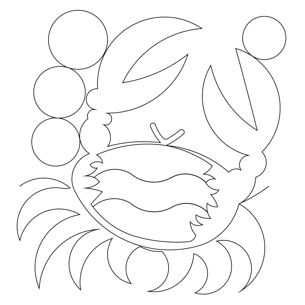 crab border 003 - Digital Borders/Borders Corners Patterns | Sweet ...