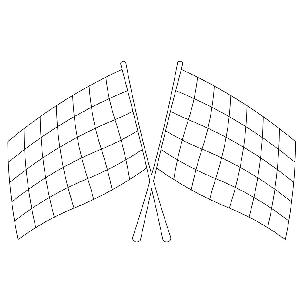 crossed flag block 001 Digital Pattern | Sweet Dreams Quilt Studio ...