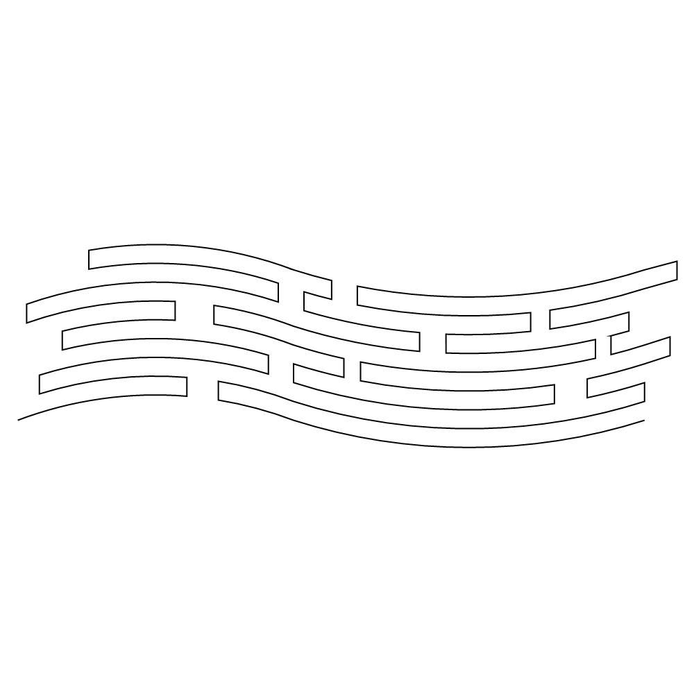 curved line maze pano 001 Digital Pattern | Sweet Dreams Quilt Studio ...