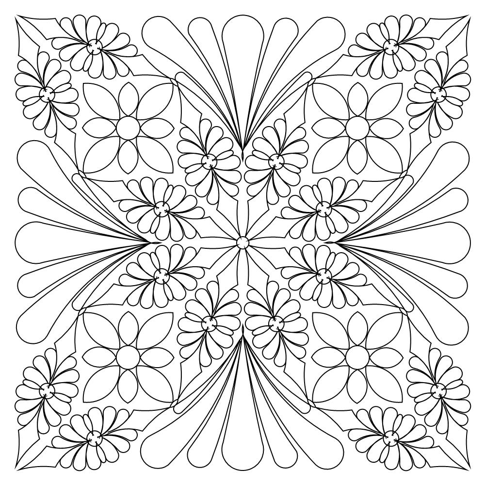 dawns block 025 Digital Pattern | Sweet Dreams Quilt Studio - Digital ...