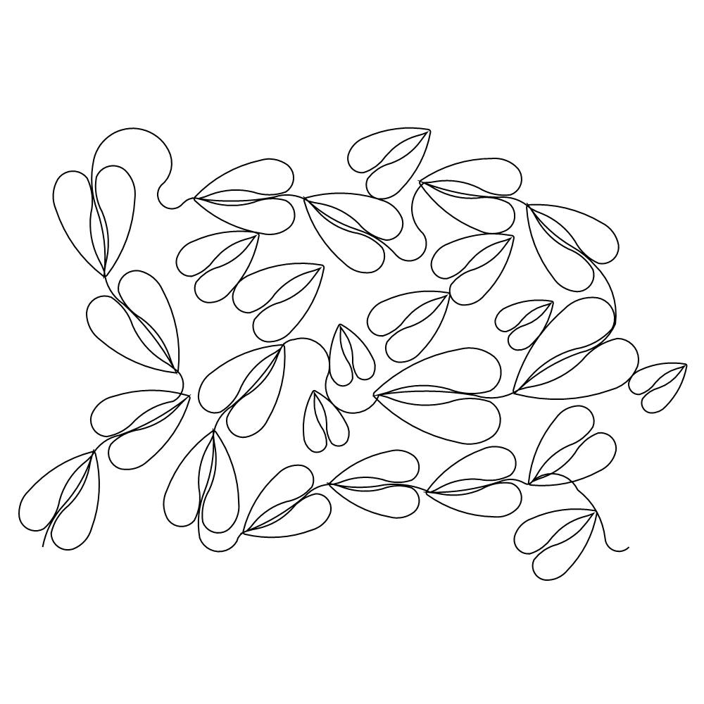 deer tracks pano 001 Digital Pattern | Sweet Dreams Quilt Studio - Edge ...
