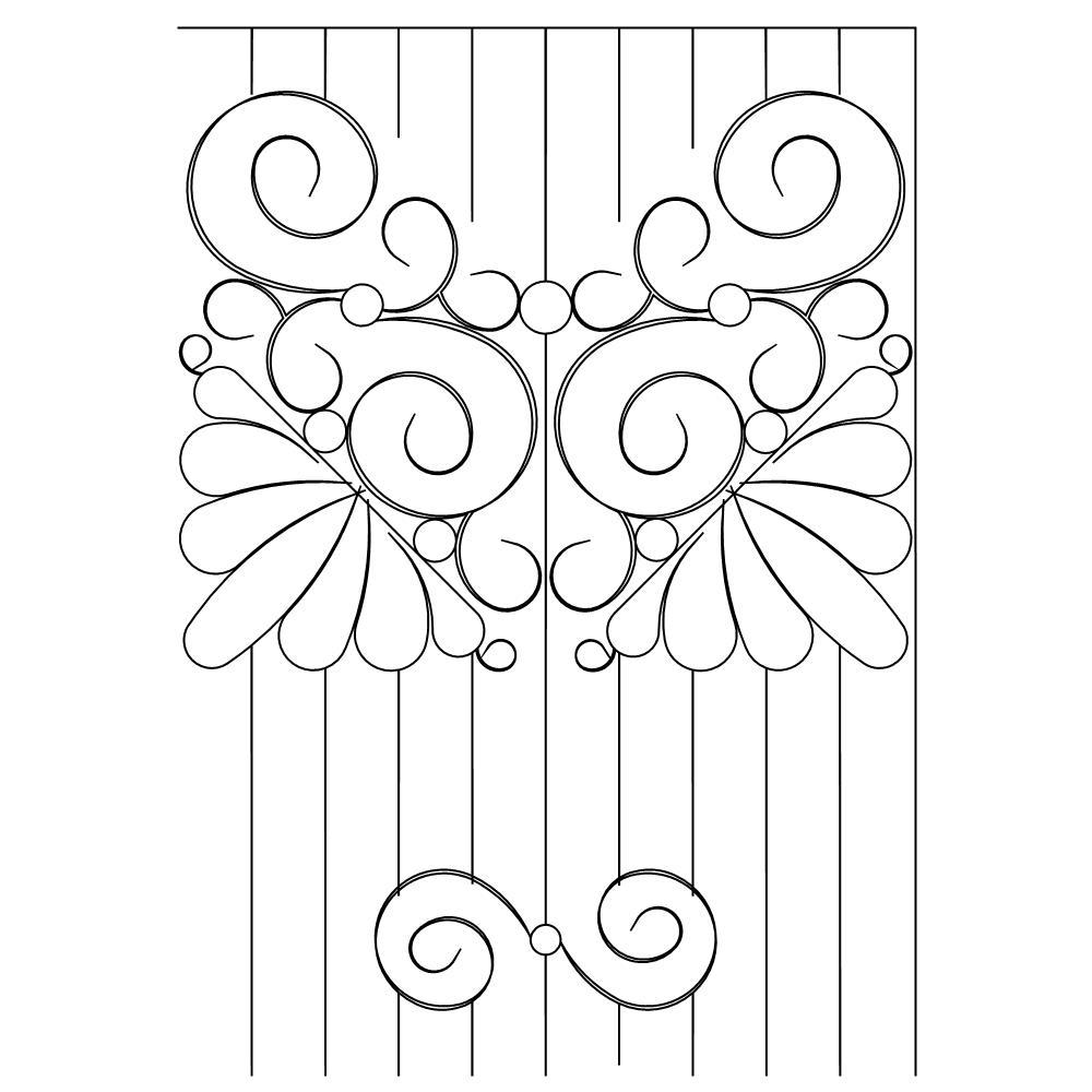 delphine border 001 - Digital Borders/Borders Corners Patterns | Sweet ...