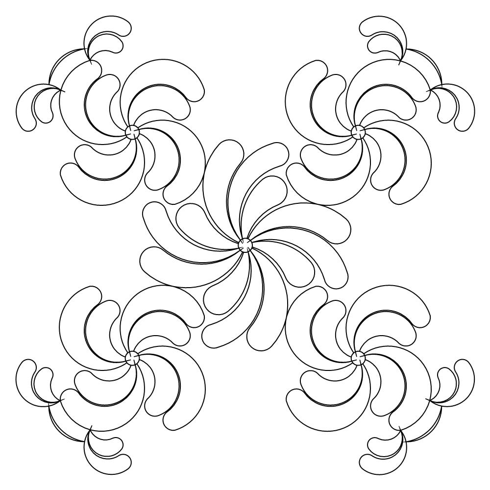 dic feather swirl 001 Digital Pattern | Sweet Dreams Quilt Studio ...