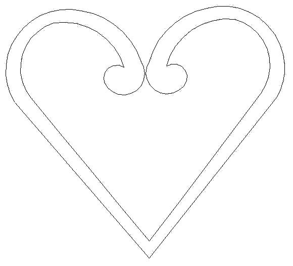 Double Heart Single Digital Pattern | Sweet Dreams Quilt Studio ...