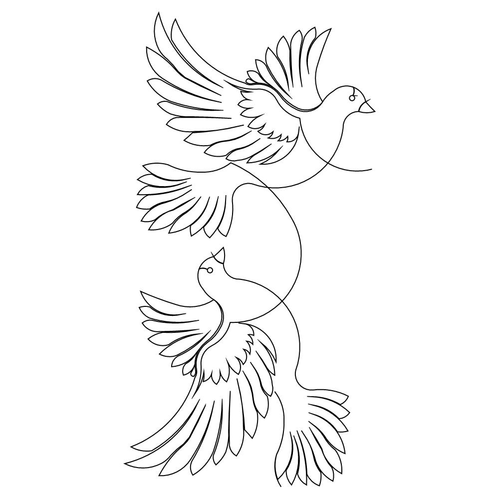 dove brd crn 001 Digital Pattern | Sweet Dreams Quilt Studio - Digital ...