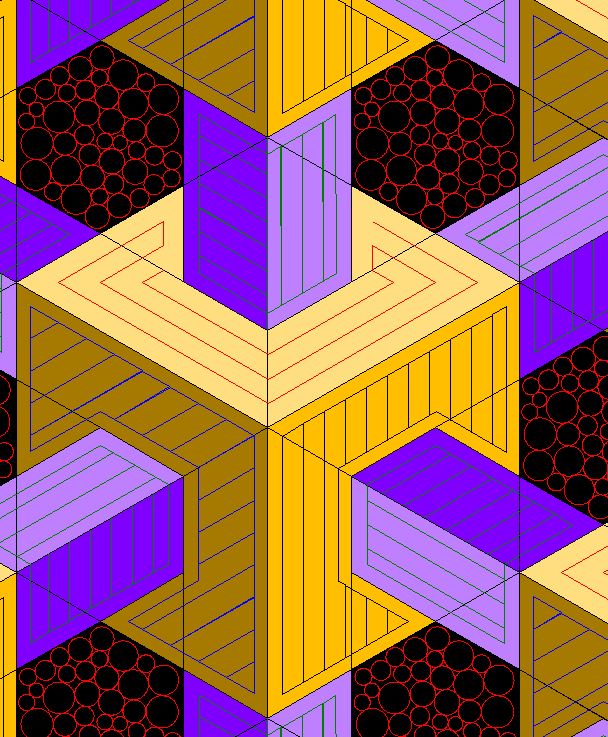 Escher Connected Quilt Bundle - Digital Bundles Patterns | Sweet Dreams ...