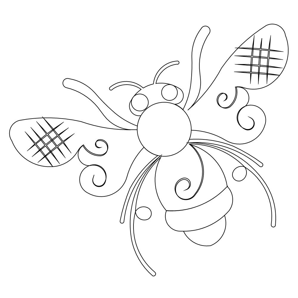 fancy bee 001 Digital Pattern | Sweet Dreams Quilt Studio - Digital ...