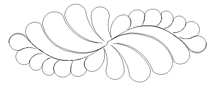 feather border 3 Digital Pattern | Sweet Dreams Quilt Studio - Digital ...
