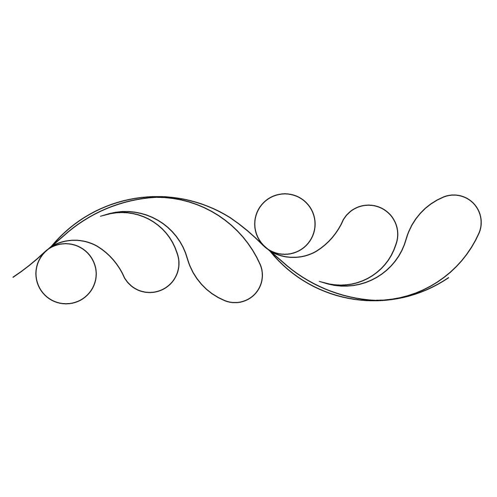 feather simple border 005 Digital Pattern | Sweet Dreams Quilt Studio ...