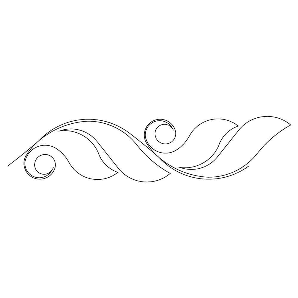 feather simple border 006 - Digital Borders/Borders Corners Patterns ...