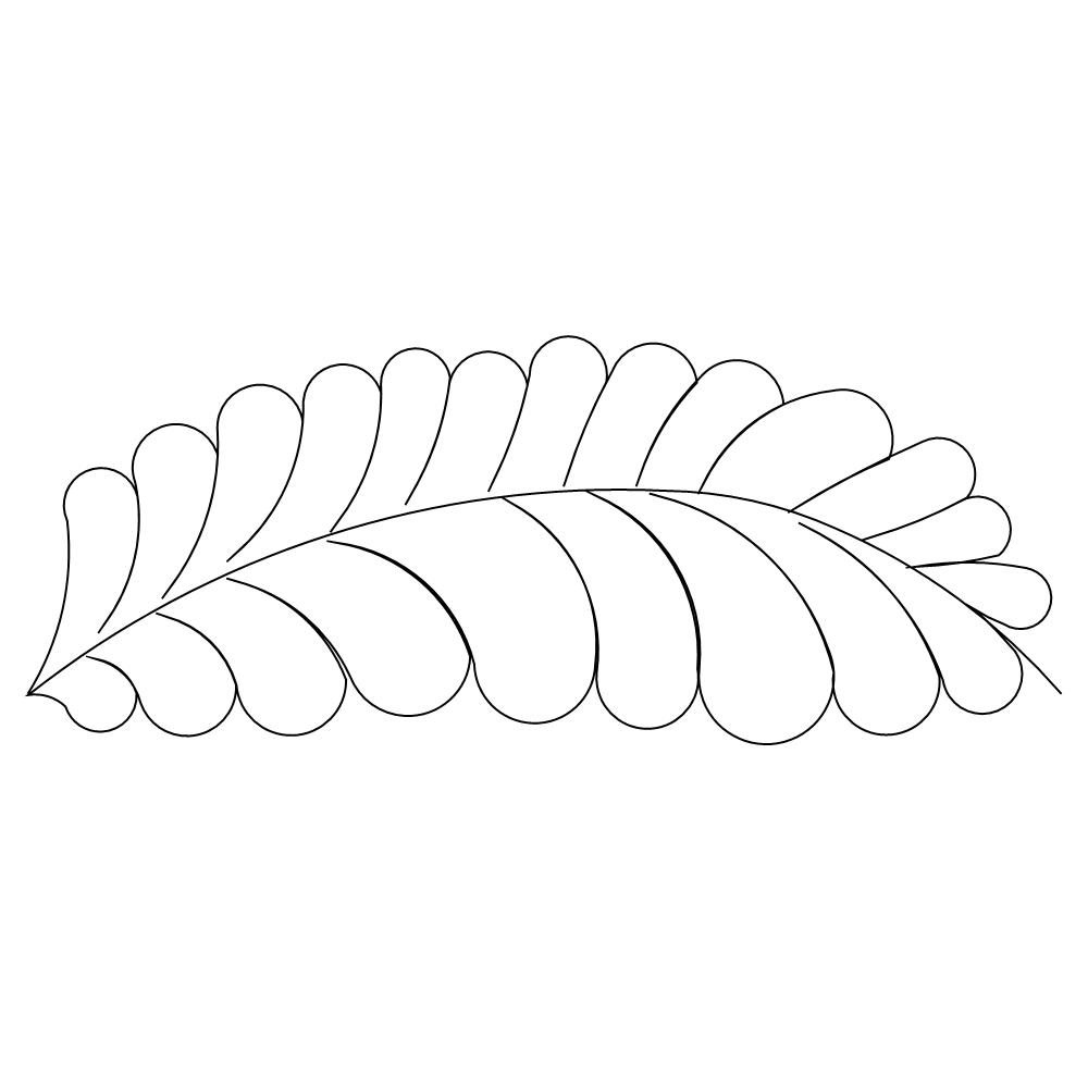 feather swag border 002 Digital Pattern | Sweet Dreams Quilt Studio ...