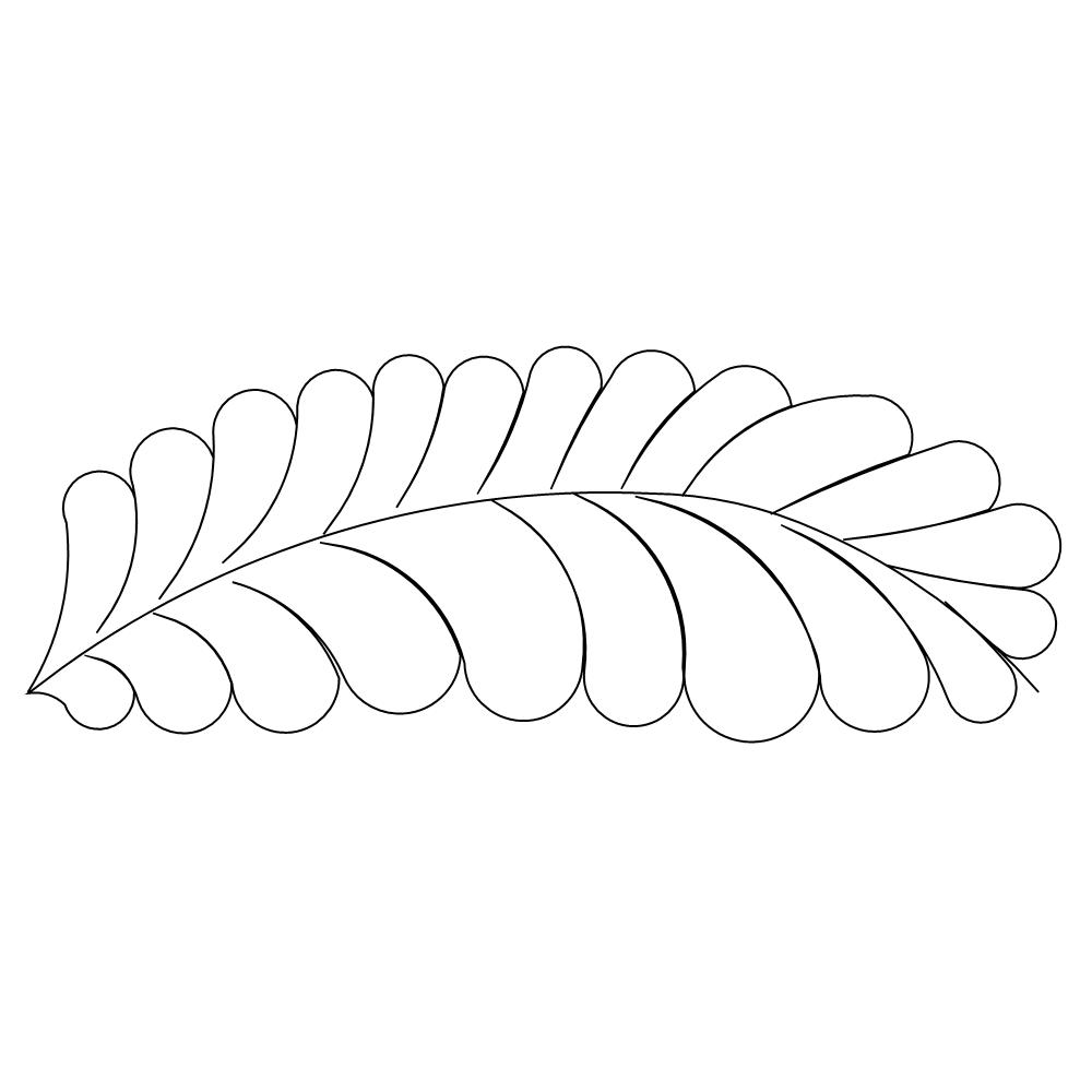 feather swag border 003 Digital Pattern | Sweet Dreams Quilt Studio ...