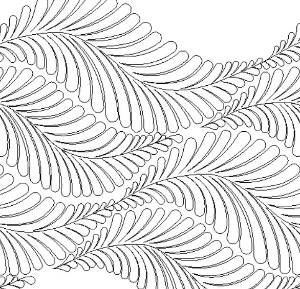 Feather Wave Pano Exended Bundle - Digital Extended Width Edge to Edge ...