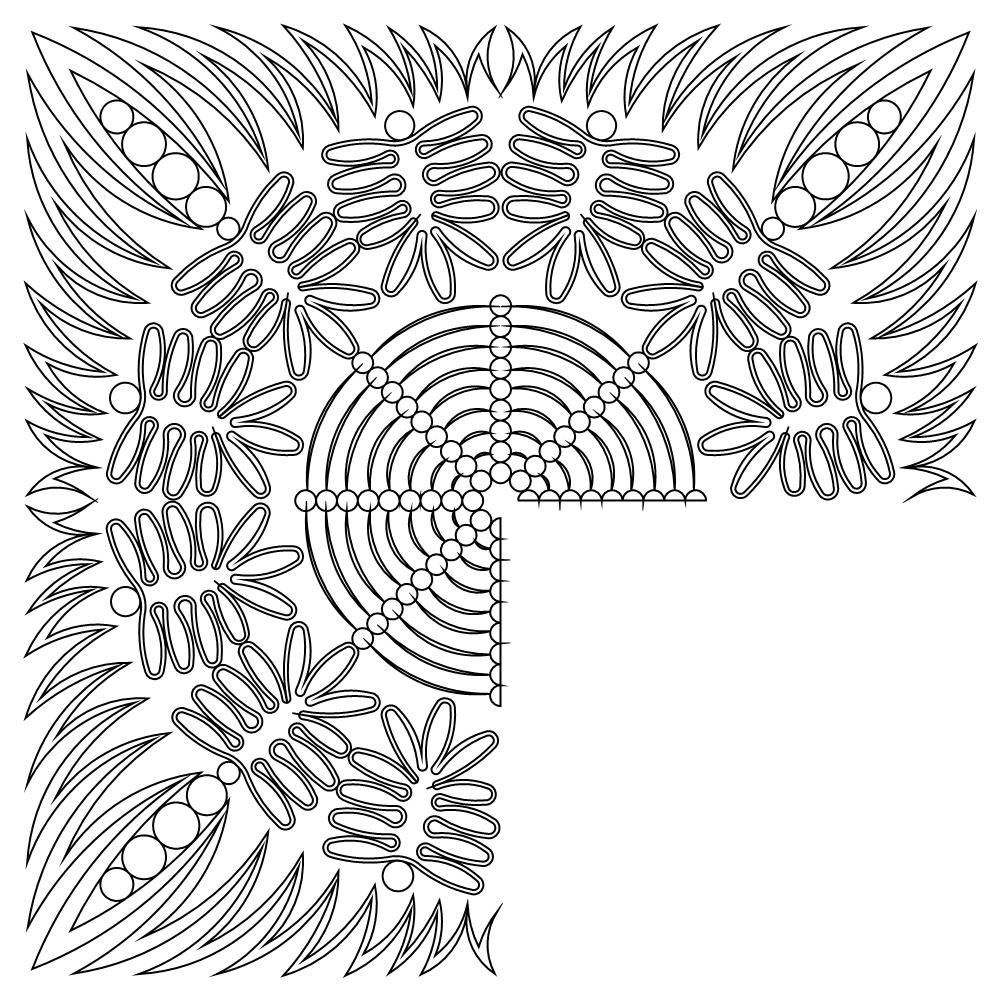 fern nyb block 001 3 qtrs Digital Pattern | Sweet Dreams Quilt Studio ...
