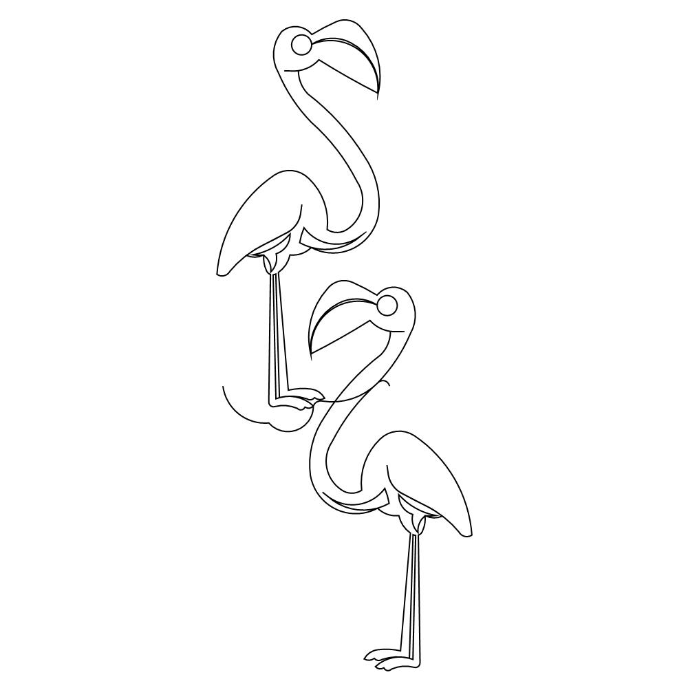 flamingo row pano 001 Digital Pattern | Sweet Dreams Quilt Studio ...