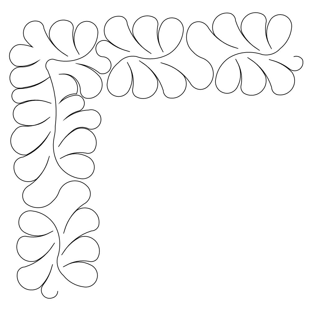 fluffy feather brd crn Digital Pattern | Sweet Dreams Quilt Studio ...