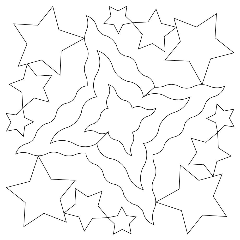 friendship star 003 Digital Pattern | Sweet Dreams Quilt Studio ...