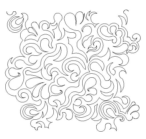 funky feathers Digital Pattern | Sweet Dreams Quilt Studio - Edge to ...