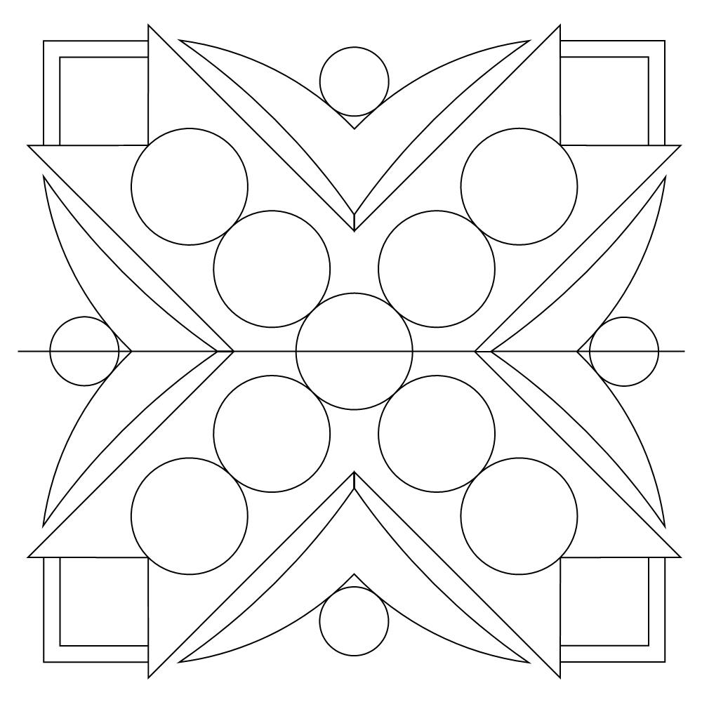 gemstone border 003 Digital Pattern | Sweet Dreams Quilt Studio ...