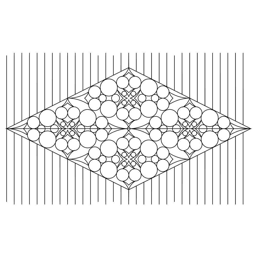gemstone border 005 Digital Pattern | Sweet Dreams Quilt Studio ...
