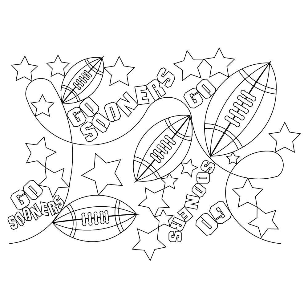 go sooners pano Digital Pattern | Sweet Dreams Quilt Studio - Edge to ...
