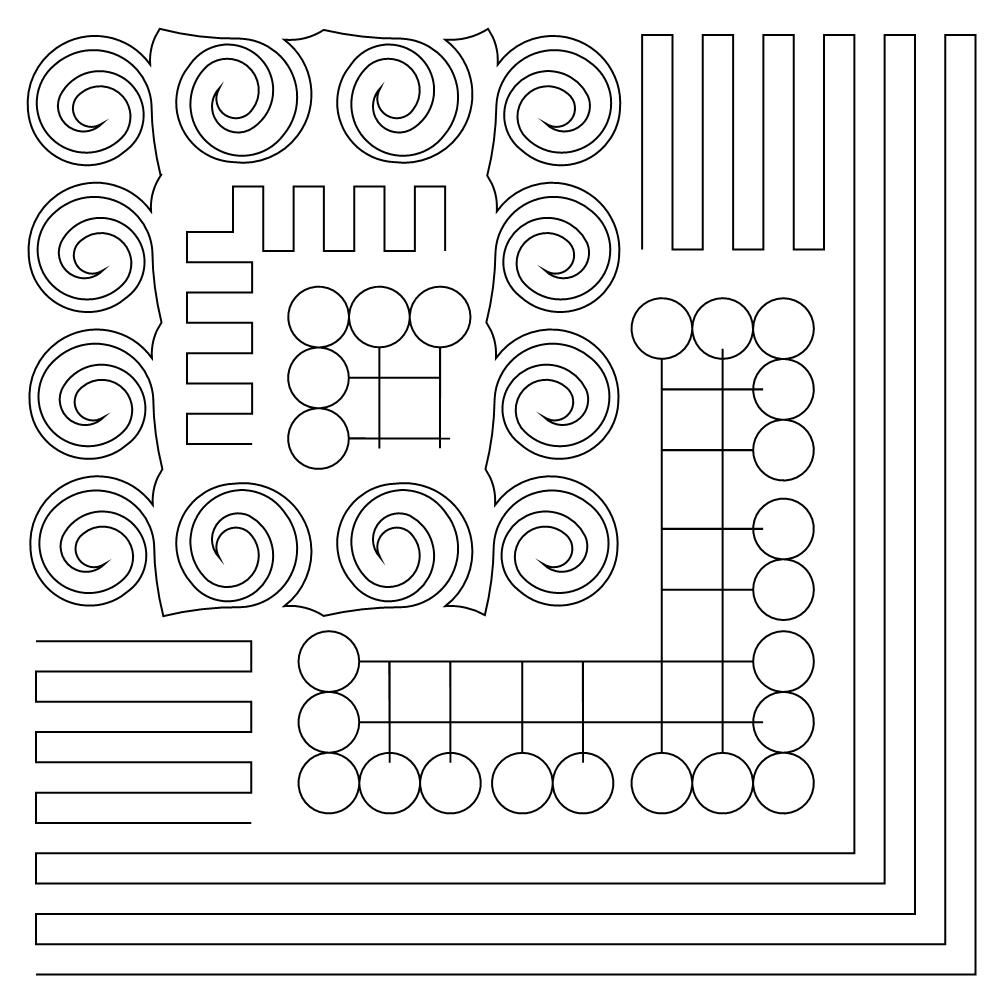 good square 001 Digital Pattern | Sweet Dreams Quilt Studio - Digital ...