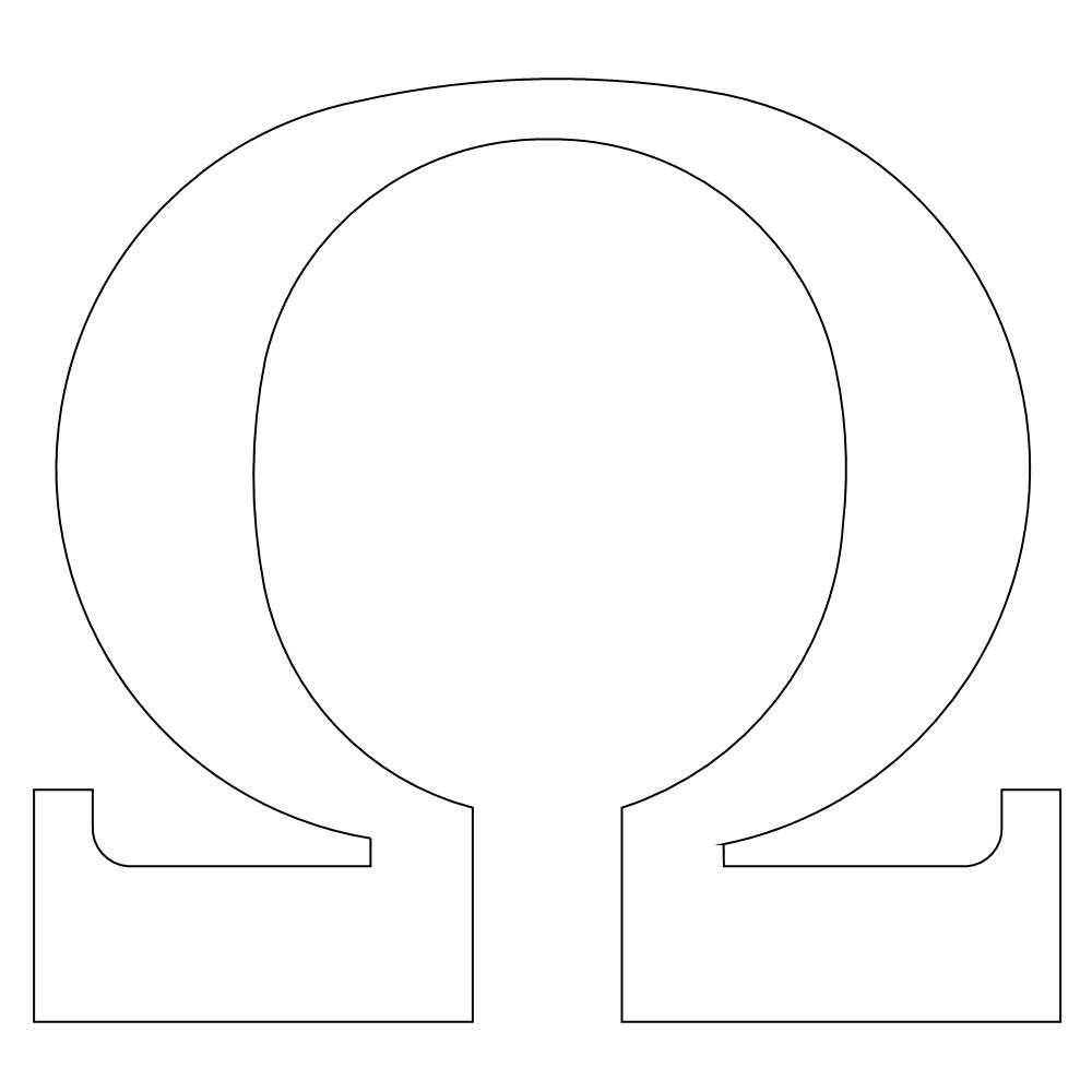 greek alphabet omega Digital Pattern | Sweet Dreams Quilt Studio ...